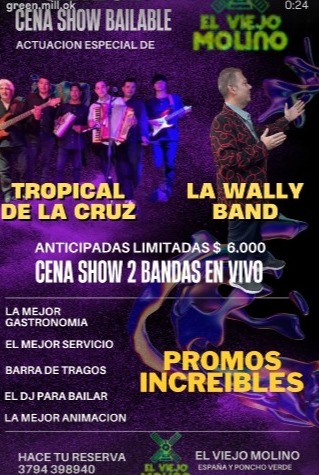 TROPICAL DE LA CRUZ & LA WALLY BAND - Ciudad de Corrientes